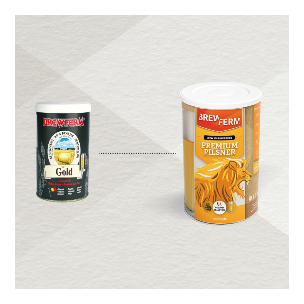 Kit brewferm Premium Pilsner (gold)
